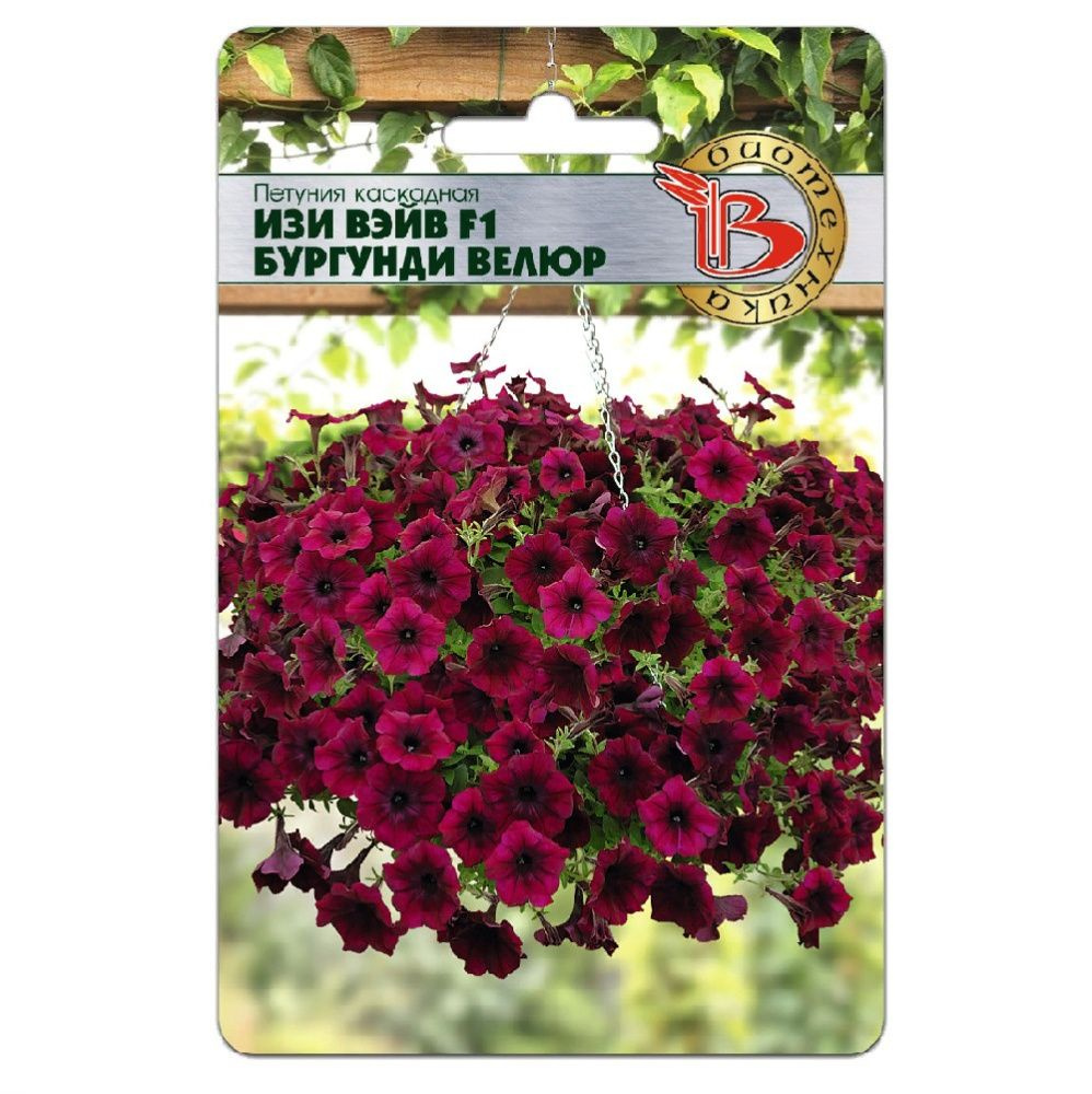 Биотехника Петуния Изи Вейв F1 Бургунди Велюр каскадная - купить по ...