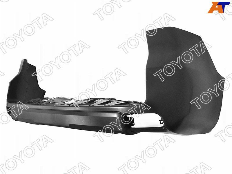 Бампер задний для Тойота Ленд Крузер Прадо 150 рестайлинг 2 2017-2020 ...