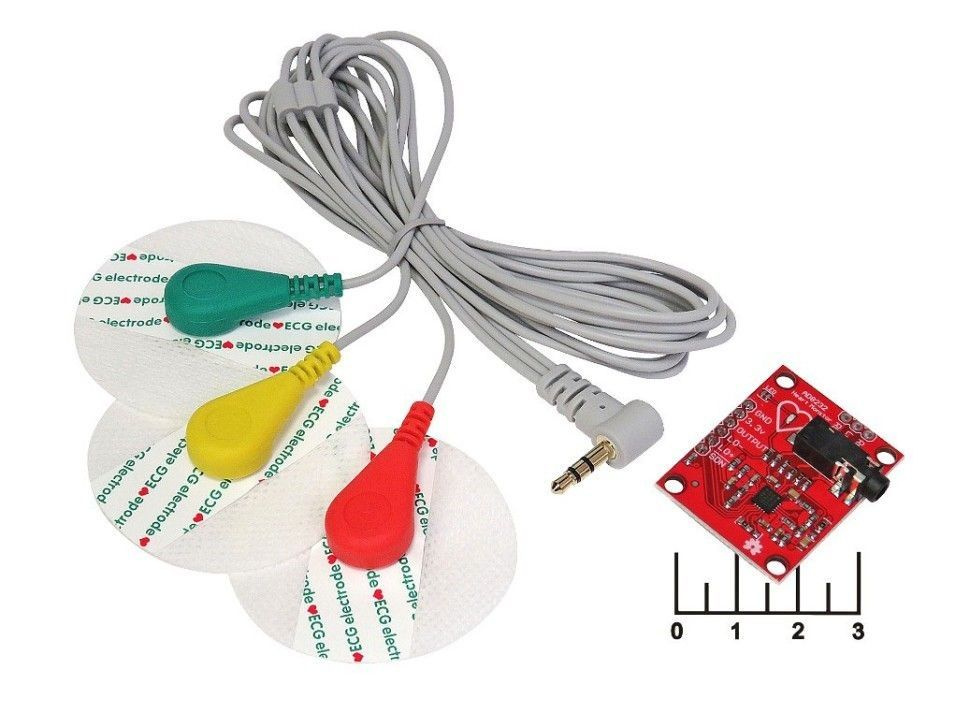 Радиоконструктор Arduino датчик ЭКГ Ad8232 купить с доставкой по выгодным ценам в интернет