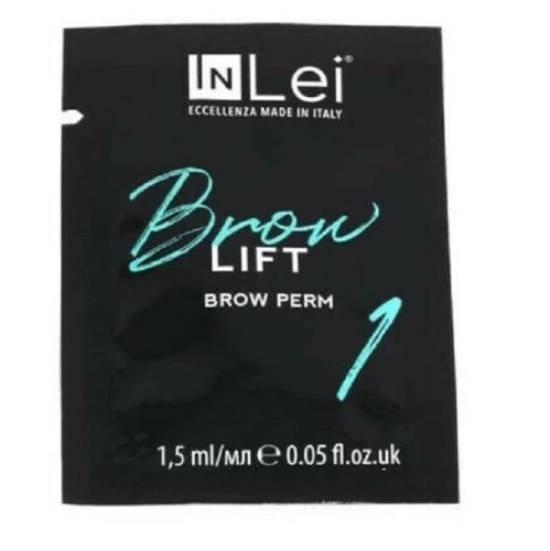 Перманентный состав для ламинирования бровей InLei "Brow Lift 1" 1.5мл ...