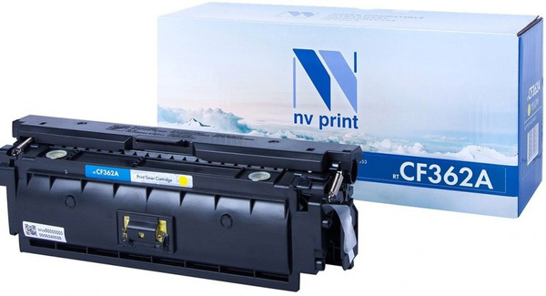 Тонер-картридж NV Print NV-CF362A, Желтый (yellow), для лазерного ...