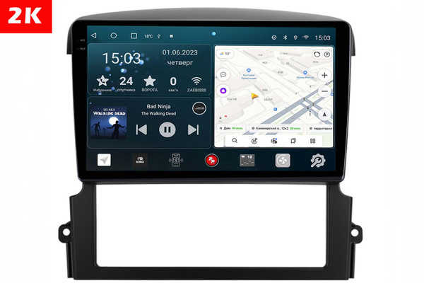 Автомагнитола Головное устройство с 2К-экраном Redpower Slim-2K 71046 ...