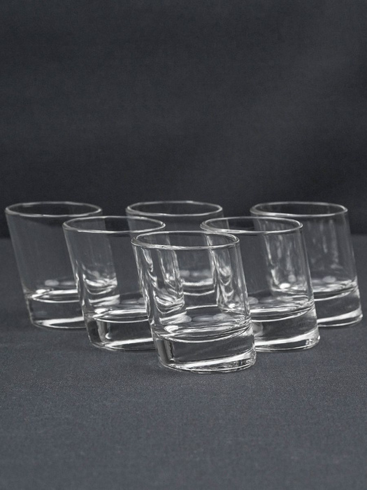 Набор стопок для водки Borgonovo, 50 мл, Стекло, 6 шт купить по низкой ...