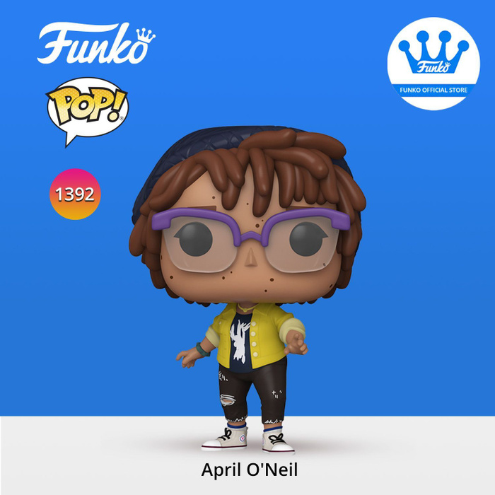 Фигурка Funko POP! Movies TMNT Mutant Mayhem April O'Neil/ Фанко ПОП по ... Фигурка Funko POP! Movies TMNT Mutant Mayhem April O'Neil/ Фанко ПОП по ...