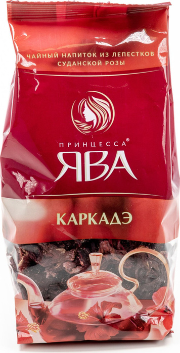 Чай листовой Принцесса Ява Каркадэ, красный из лепестков суданской розы ...