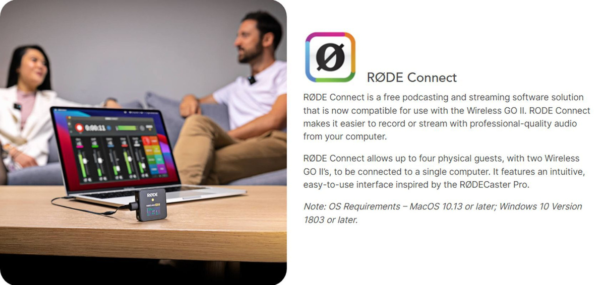 Микрофон петличный Rode 3-RODE Wireless GO II 1+1 - купить по выгодной ...