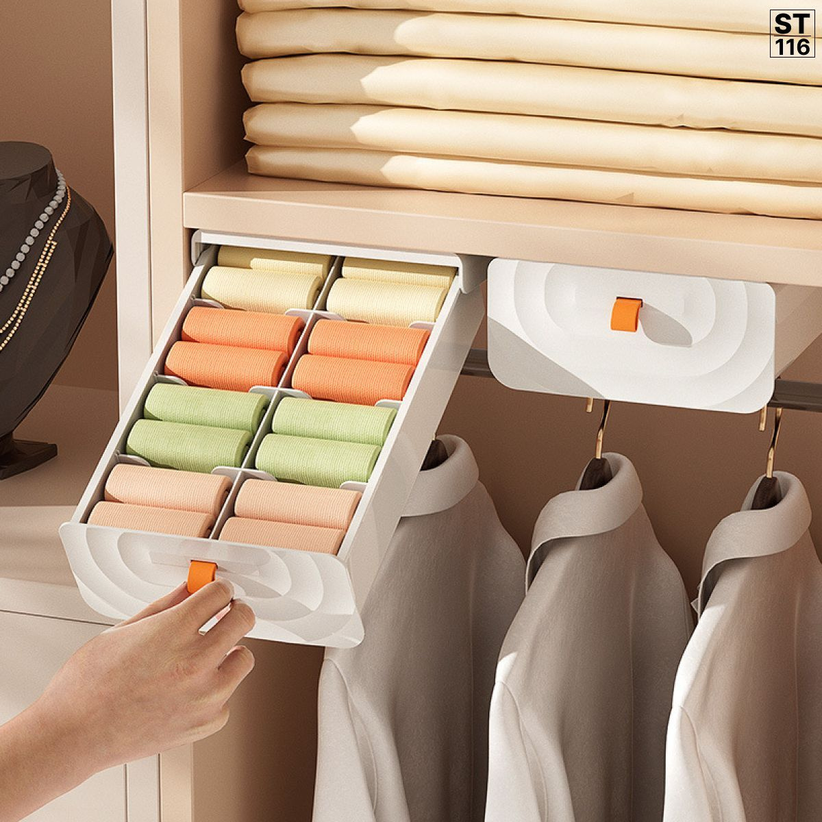 Органайзер для белья, одежды30х18.5х8.5 см. купить на OZON по низкой цене (3017757110)