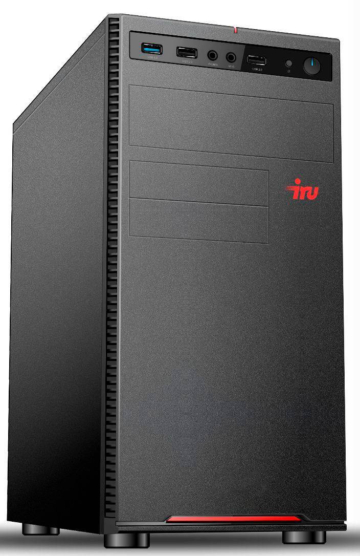 iRU Системный блок (Intel Core i3-10105, RAM 8 ГБ, HDD 1024 ГБ, Intel ...