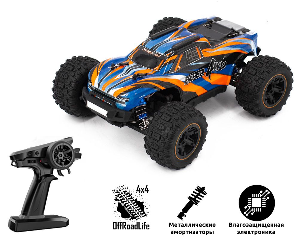 Вопросы и ответы о Радиоуправляемая машина монстр MJX Hyper Go 16108 ...