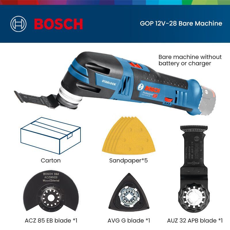 Bosch Professional 12V System GOP 12V-28 аккумуляторный ...