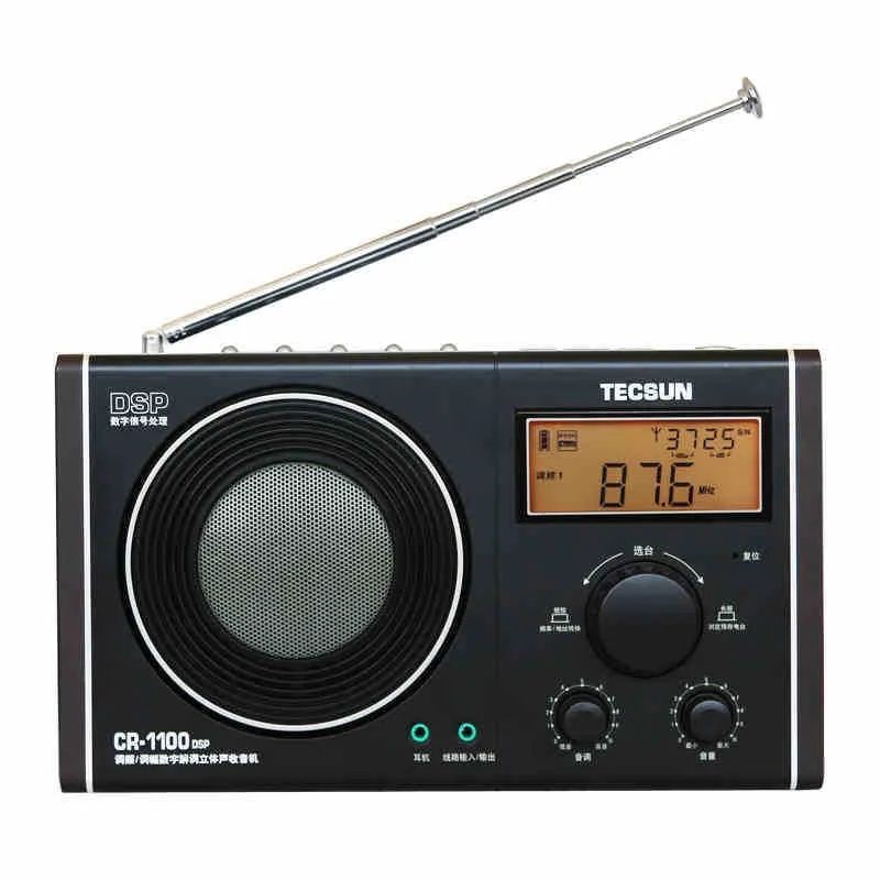 tecsun CR-1100DSP Цифровое стереорадио FM/AM 87-108 MHz/65-108MHz/522 ...