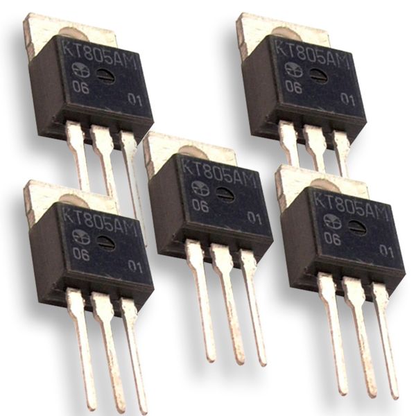 Транзистор КТ805АМ 5шт. купить на OZON по низкой цене (1267579656)