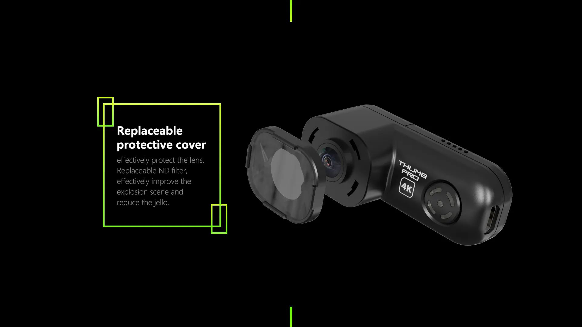 RunCam Thumb Pro 4K V2, новая версия, HD-камера с большим углом обзора ...