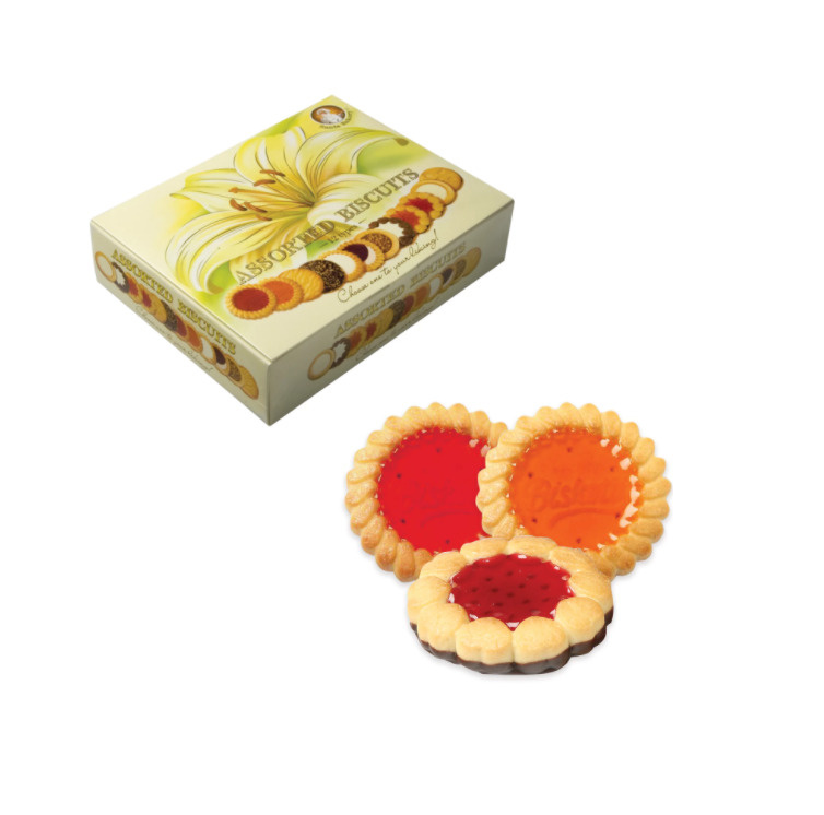 Печенье БИСКОТТИ (Россия) "Santa Bakery", ассорти 12 видов, сдобное ...