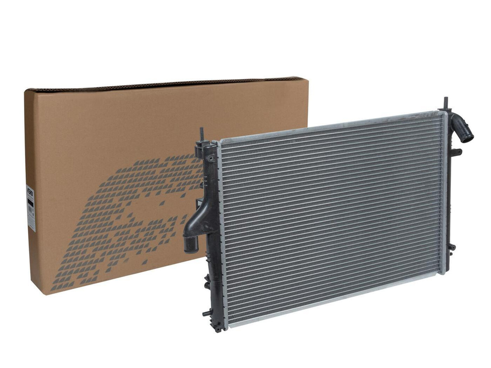 Радиатор охлаждения FEHU (ФЕХУ) Lada Largus (12-)/Renault Logan (08-)/Duster (10-) AT арт ...