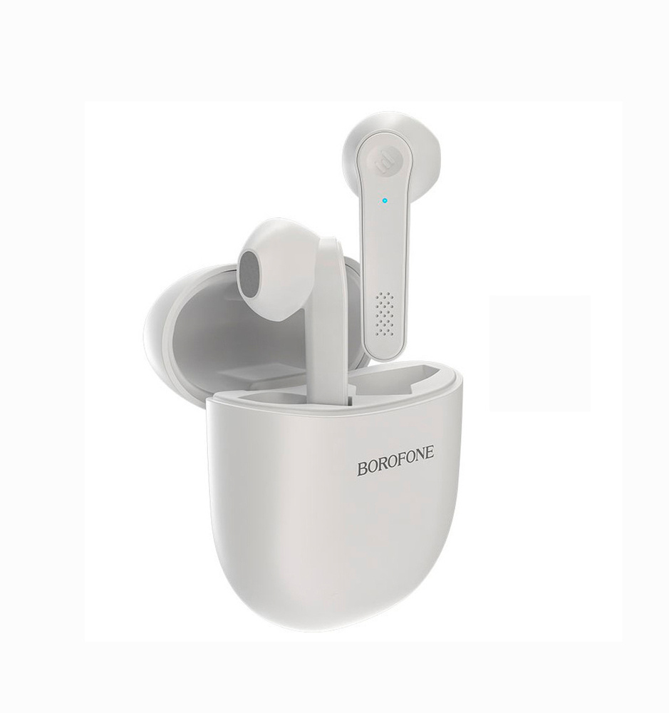 Наушники Вкладыши BOROFONE Беспроводные BE49 Serenity TWS белый - купить по доступным ценам в ...