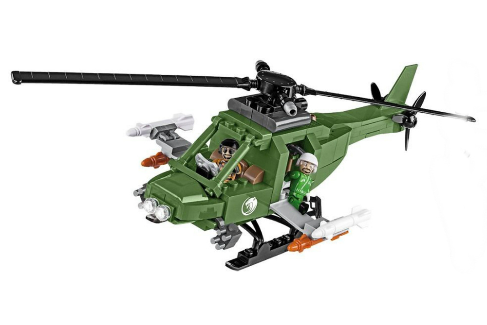 Конструктор COBI Вертолет Wild warrior attack helicopter COBI-2158 ...