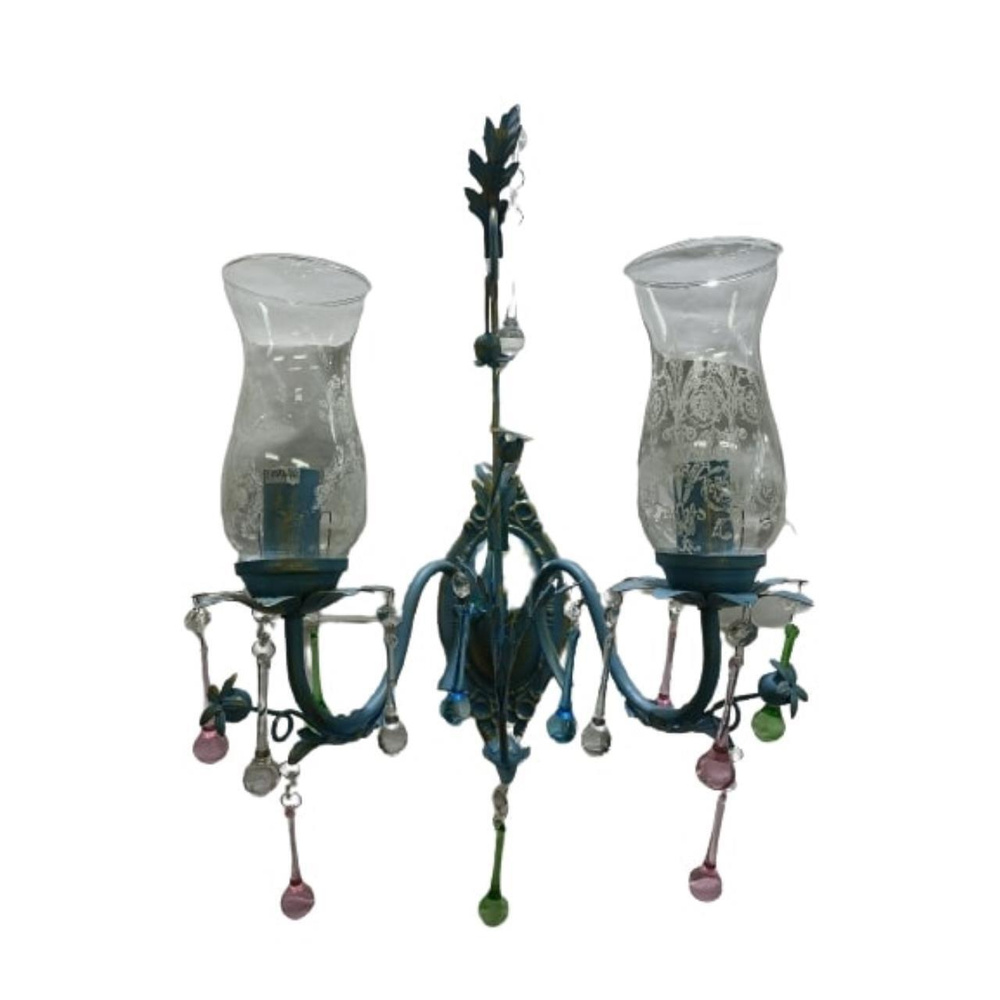 Настенный светильник Asia light W015/2, E14 купить по выгодным ценам в ...