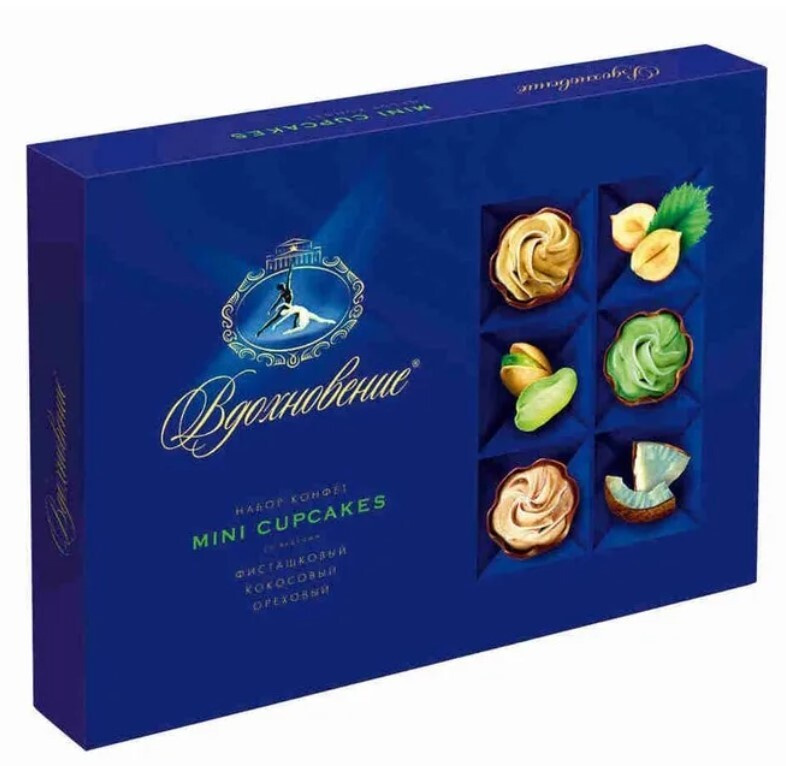 Конфеты Вдохновение Mini Cupcakes, 165 г - купить с доставкой по ...