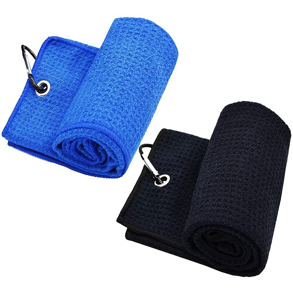 2 шт. спортивное полотенце с крючком и петлей, трехкратное полотенце ...