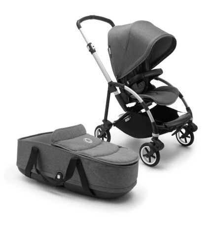 Коляска 2 в 1 Bugaboo Bee 6 Alu/Grey Melange - купить с доставкой по ...