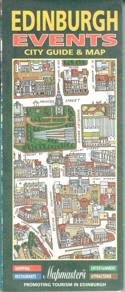 Edinburgh events. City guide & map | Не указано - купить с доставкой по ...
