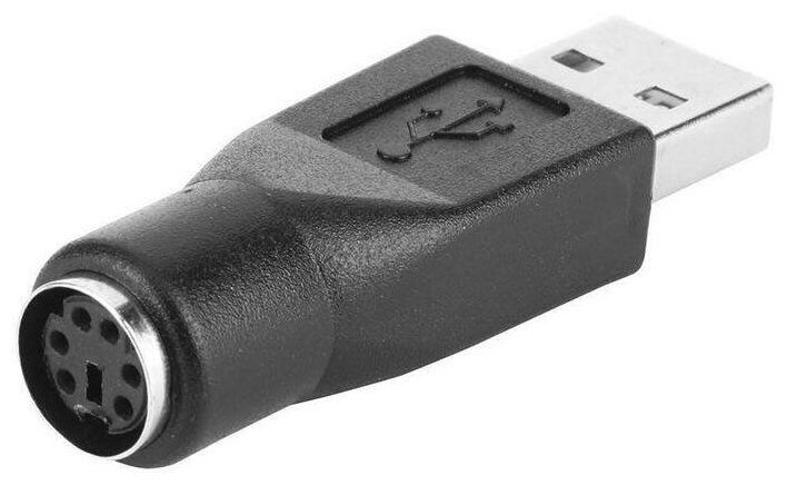 Переходник для подключения PS/2 мыши к порту USB, 1 x PS/2(мама) - 1 x ...