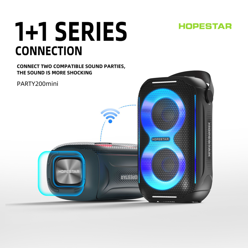Беспроводная колонка HOPESTAR Блютуз колонка Party 200 Mini с TWS ...