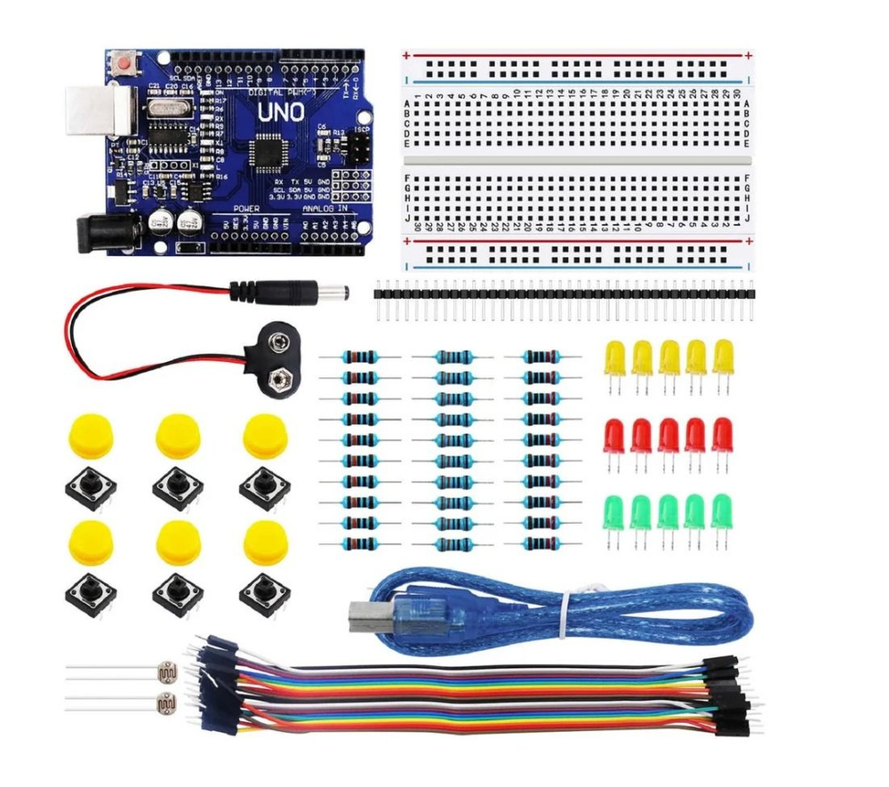 Набор Arduino Arduino Uno для начинающих МП мини купить с доставкой