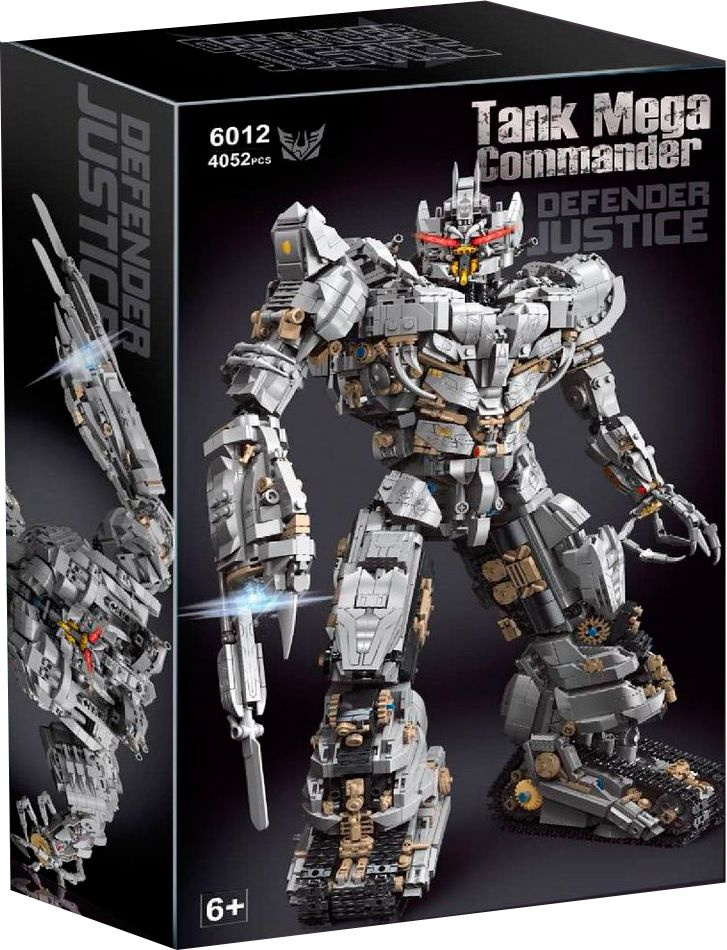 Конструктор Lion King Трансформер десептикон Tank mega commander, 4052 ...