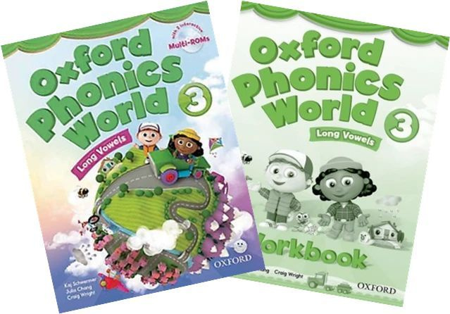 Oxford Phonics World Level 3. Student Book + Workbook + CD - купить с ...