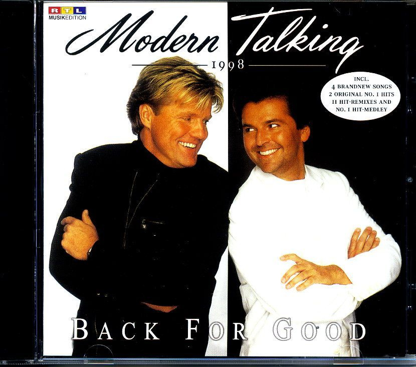 Audio CD MODERN TALKING - Back for Good 1998 г - купить по низким ценам ...