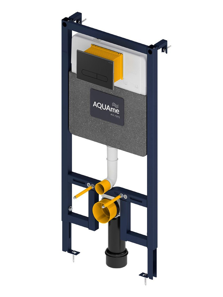 Инсталляция для подвесного унитаза, комплект (рама, крепления, клавиша ...