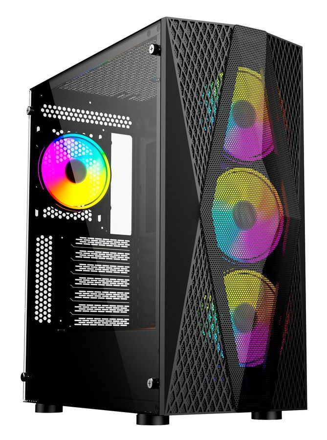 Корпус GMNG OGC-G200 EATX, Full-Tower, Без БП черный (OGC-G200 ...