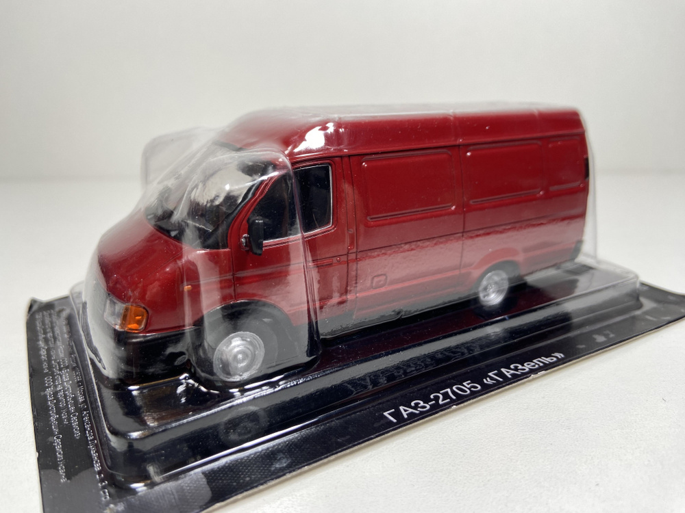 Коллекционная масштабная модель автомобиля ГАZ-2705 "ГАZель" / Масштаб 1:43 купить на OZON по ...