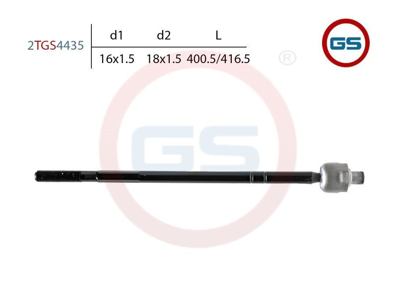 Тяга рулевая VW Crafter 2006-, Mercedes Sprinter W906 2006- - GS арт ...