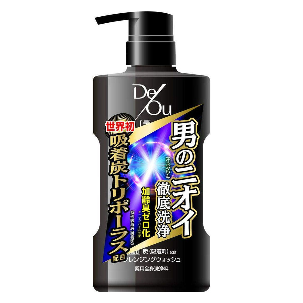 ROHTO DeOu Medicated Body Wash гель для душа с черным углем против ...