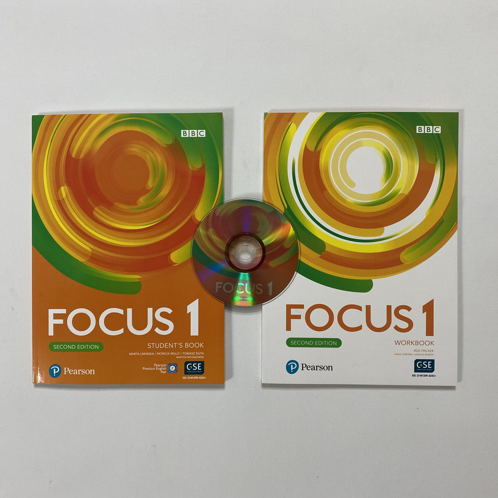 Focus 1, Student's Book, Workbook + CD ( учебник, раб.тетрадь и диск ...