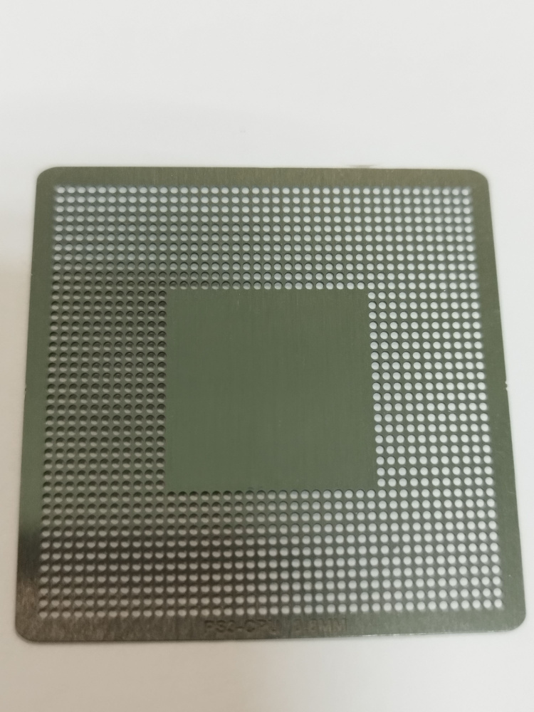 Трафарет для реболла BGA PS3-CPU 0,6мм - купить с доставкой по выгодным ...