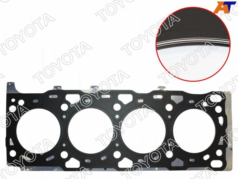 Прокладка ГБЦ TOYOTA Hilux/Fortuner 1-2GDFTV 15- - Toyota арт. 11115-0E020-A0 - купить по ...