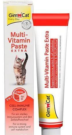 Мультивитаминная паста для кошек GimCat Multi-Vitamin Paste Extra, 100 ...