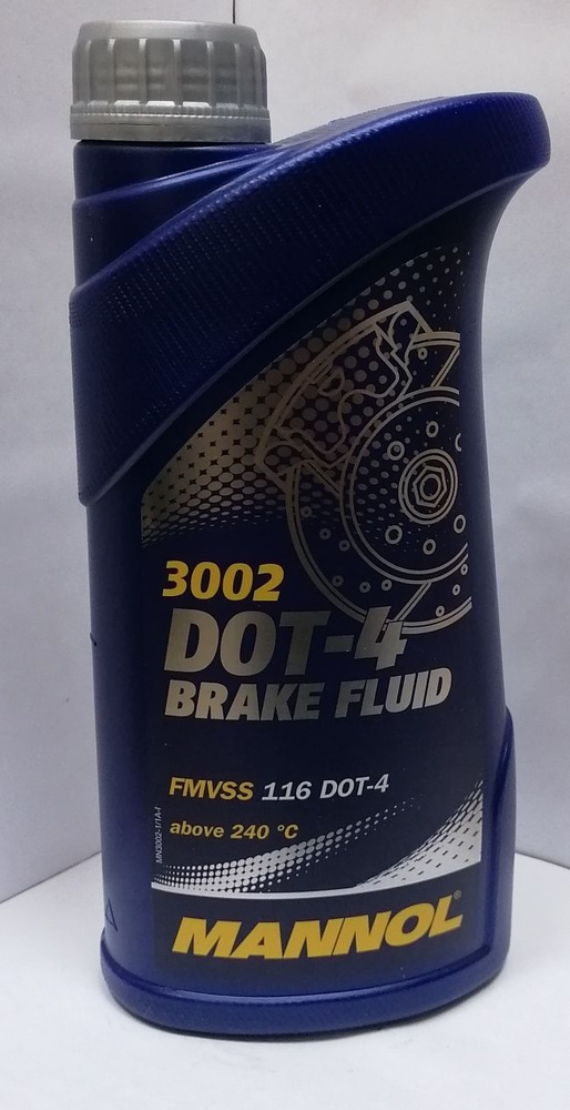 Тормозная жидкость MANNOL DOT 4 DOT 4, 1 мл - купить по доступной цене в интернет-магазине OZON ...