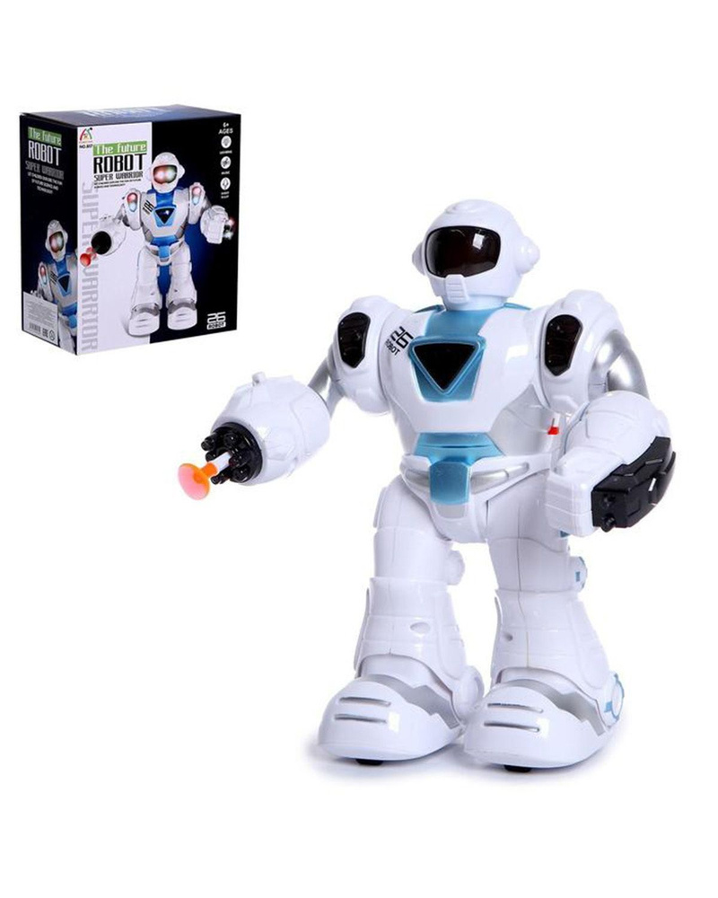 Робот Junfa Бласт Стрелок 6+ электромеханический со световыми и ...