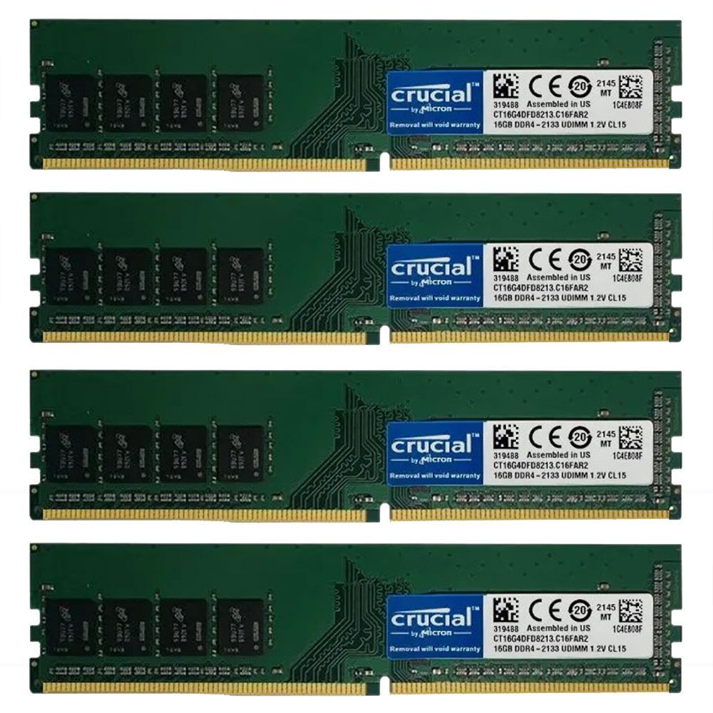 Модуль оперативной памяти Crucial DDR4 2133MHz U-DIMM16 ГБ ...