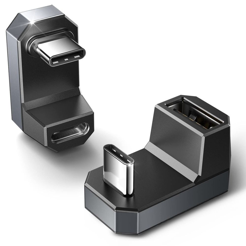 Адаптер 180 Usb C на Usb C Female на Usb C 3 1 Pd 100w адаптер для