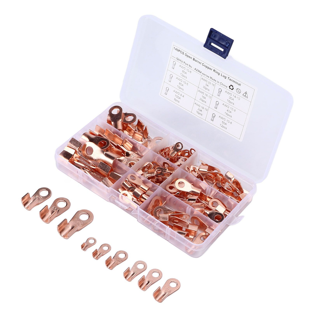 Обжимные клеммы для проводов с открытым стволом - арт. 1267egknot ...