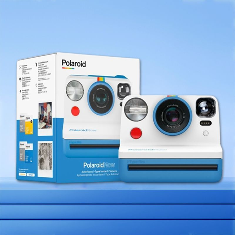 Фотоаппарат мгновенной печати Polaroid Now, зеленый - купить с ...