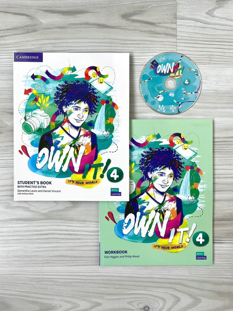 Own It 4 Its Your World Students book+ Workbook+ Диск - купить с ...
