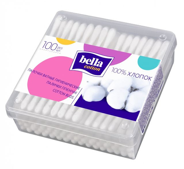 BELLA Ватные палочки, 100 шт - купить с доставкой по выгодным ценам в ...
