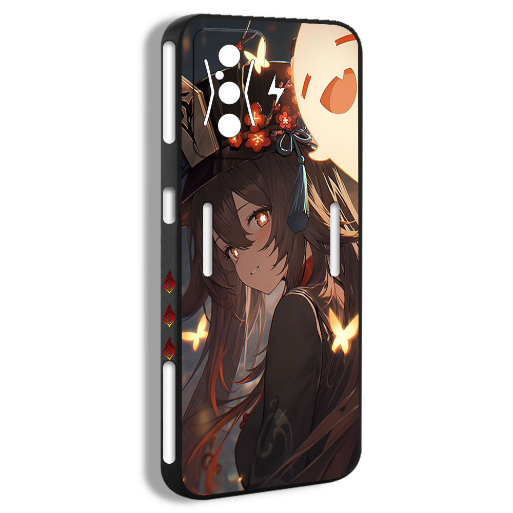 Чехол на Xiaomi Poco F4 GT 5G с принтом Призрак Ху Тао Геншин Хутао Hu ...